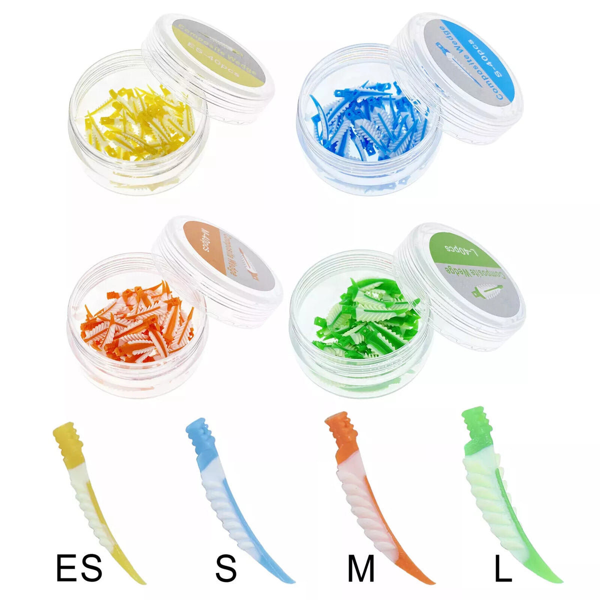 Composite Plastic Wedges Autoclave 40/Pk – Class I Dental Supply