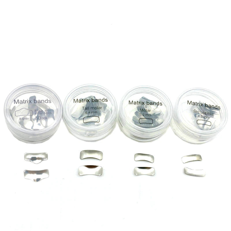 Matrix Bands Sectional Matrices No Holes 50/pk ( Compare to Garrison ...