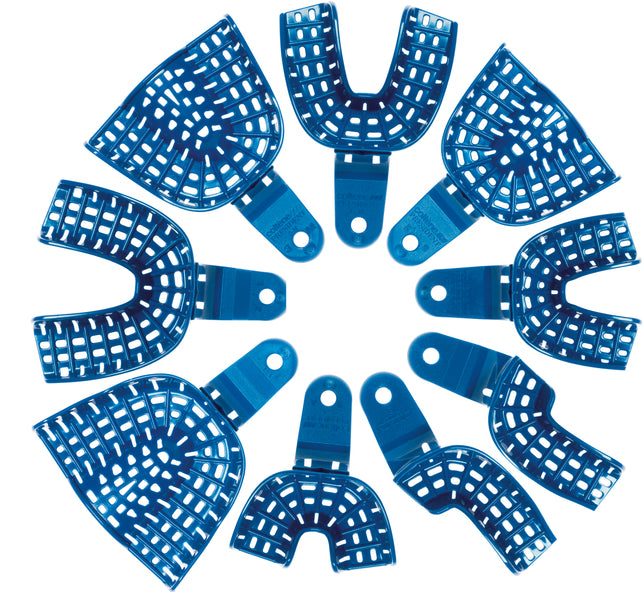 President- Plastic Autoclavable Impression Trays Assorted Sizes #C6959 ...