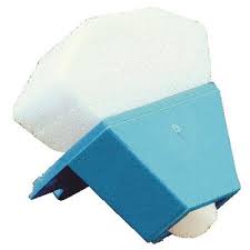 White Endo Foam Sponge Insert Triangle 48/Pk | Class I Dental Supply