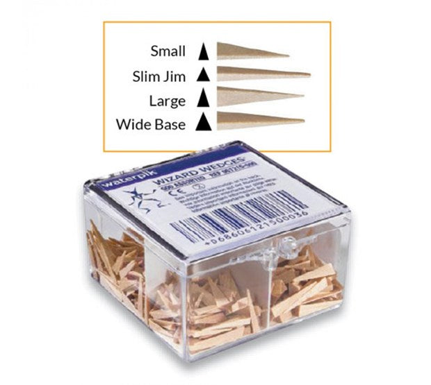 Waterpik-Wizard Wedges Wooden Matrix Wedges 500/PK | Class I Dental Supply